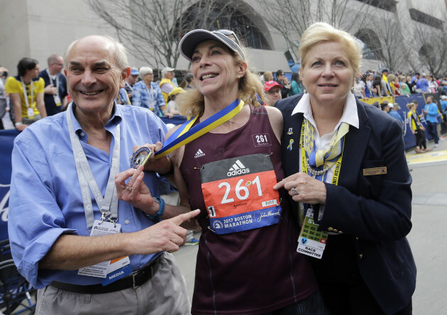 First woman to ever compete in Boston Marathon runs again 50 years later