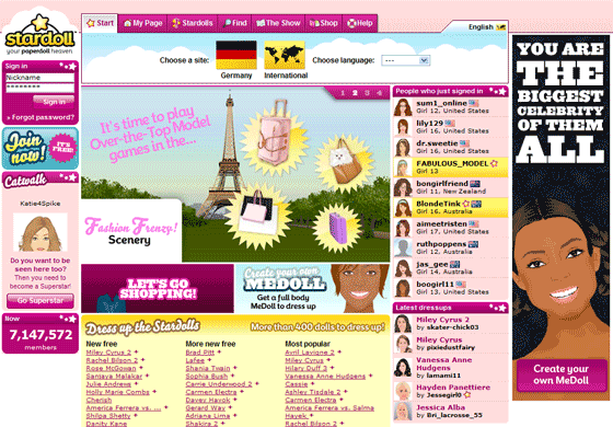 Remembering what Stardoll was really like, by snooping through my pal's ...