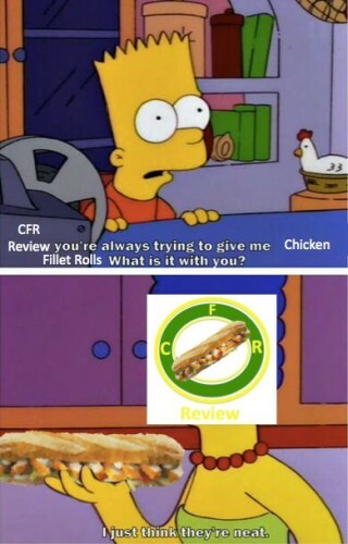 A chicken fillet roll review page has been set up on Facebook and they ...