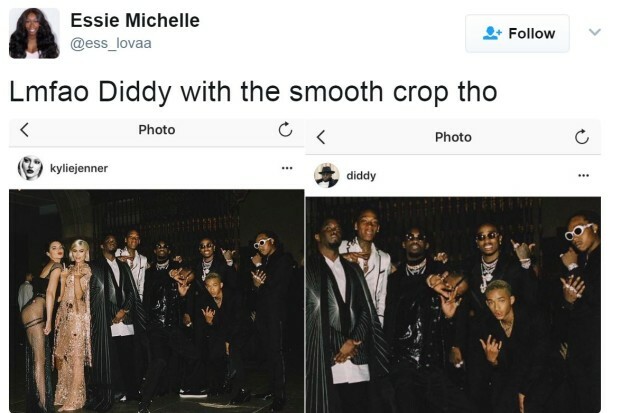 Diddy mercilessly cropped Kylie and Kendall out of an Instagram photo ...