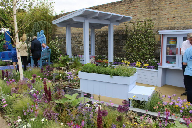 This 'Bloom' garden has been specially designed for people with dementia