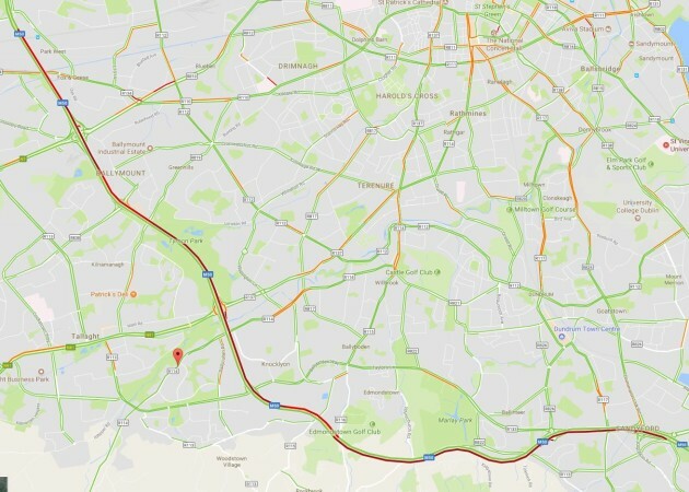 All lanes reopen following five-car morning collision on M50