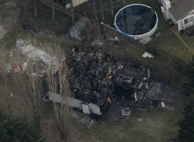 Man kills self, two sons in fire at Washington home: police