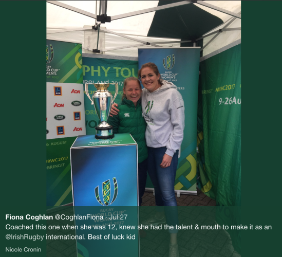 'She was so far ahead. She had the cheeky chappy attitude of a scrum ...