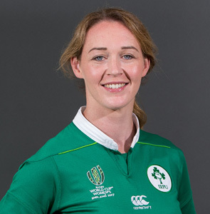 This photo of the tallest player in the Women's Rugby World Cup ...
