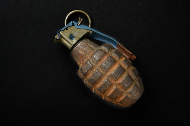 Hand grenade from nearly 100 years ago destroyed in controlled ...