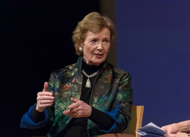 Mary Robinson at the UN: Trump's threat to 'obliterate North Korean ...