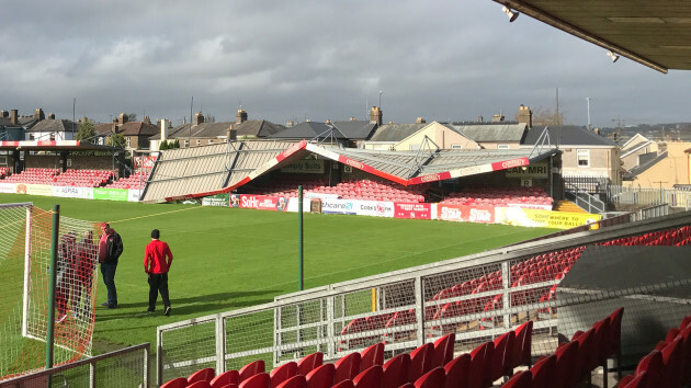 Cork City's Turner's Cross ground seriously damaged by Storm Ophelia