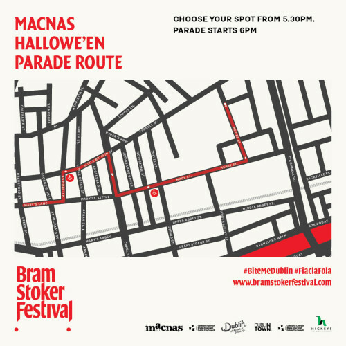 The best spots to see tonight's Macnas Halloween parade in Dublin