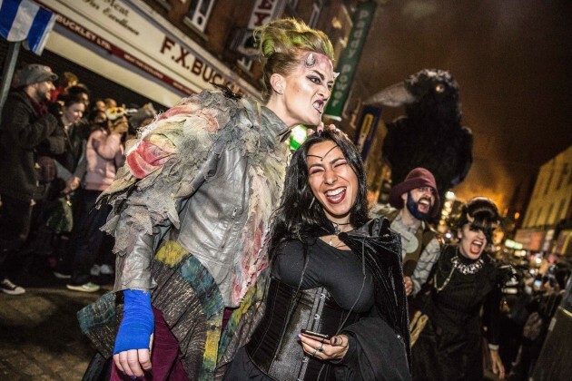 The best spots to see tonight's Macnas Halloween parade in Dublin