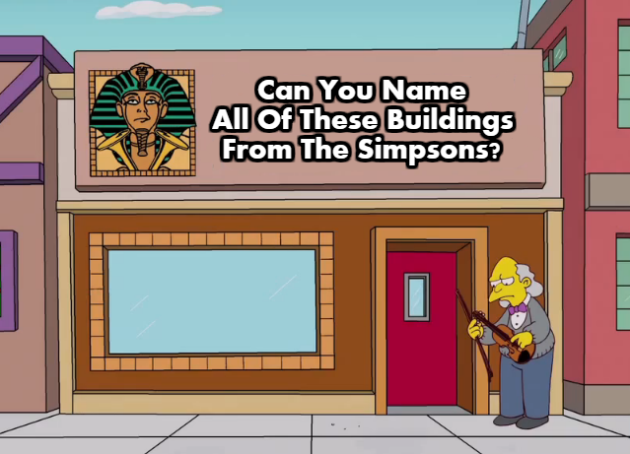 Can You Name All Of These Buildings From The Simpsons? · The Daily Edge