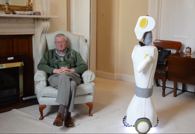 Robots like Stevie could allow the elderly to live in their own homes ...
