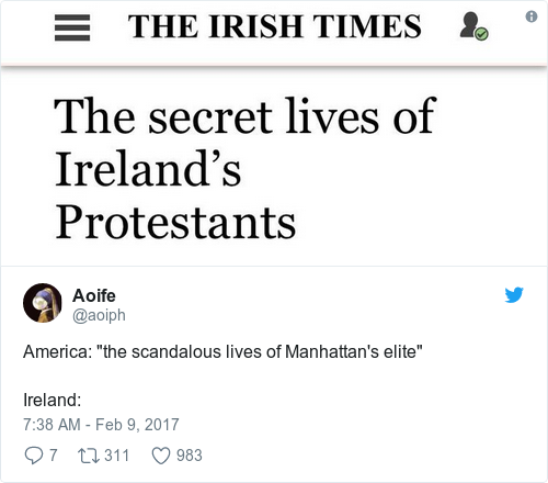 The 64 absolute best Irish tweets of 2017 · The Daily Edge