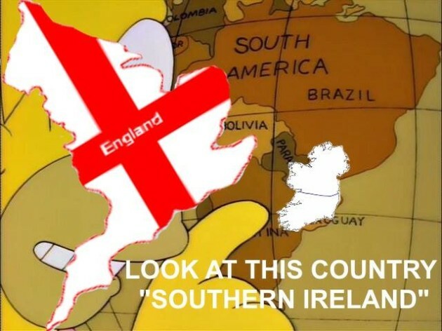 The 'Ireland Simpsons Fans' Facebook page went to town on *that ...