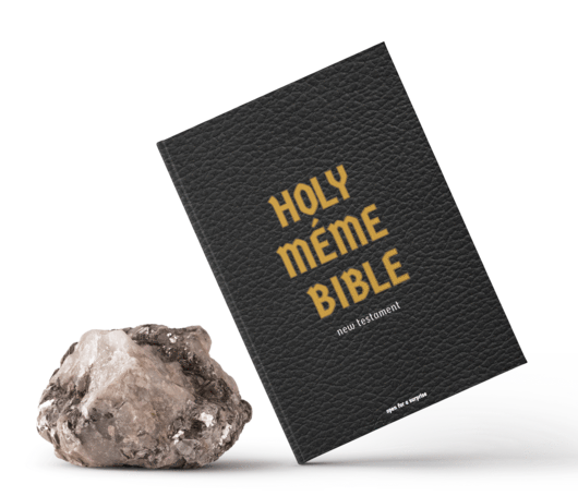This 'meme bible' activity book could make a great Christmas present ...
