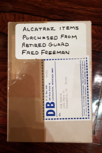 This little piece of Alcatraz history was recently sold in an antique ...