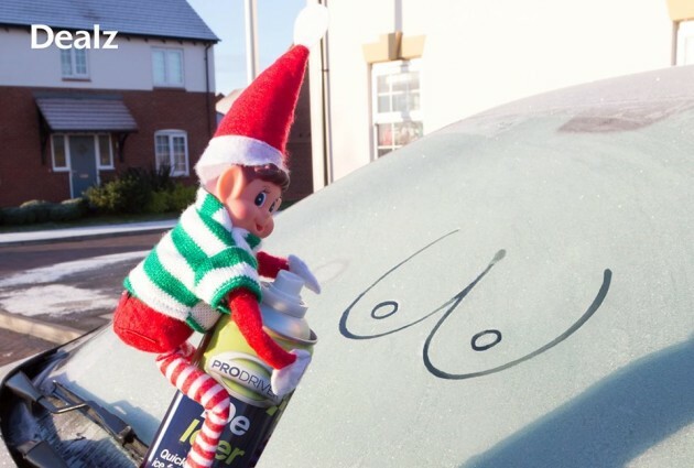Dealz is getting just a *bit* risqué with these Elf on the Shelf ...