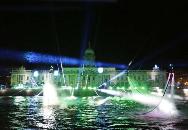 PICTURES: Dublin was lit up last night as the city rang in the New Year