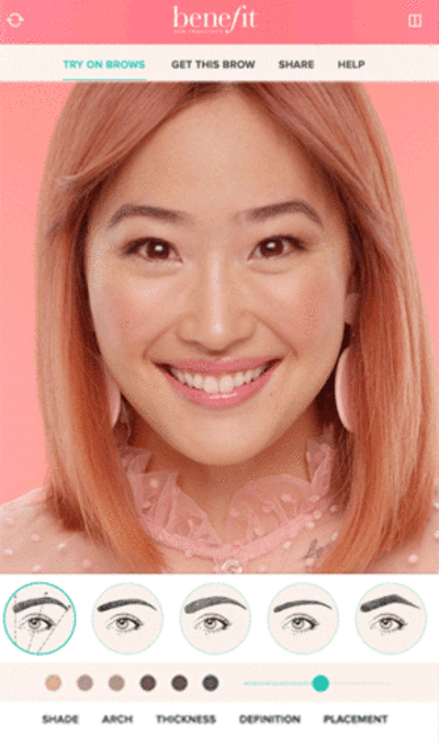 Benefit are now letting you 'try on' different eyebrow styles in ...