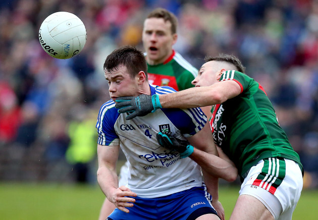 Late, late show as Durcan edges Mayo past 12-man Monaghan at the death