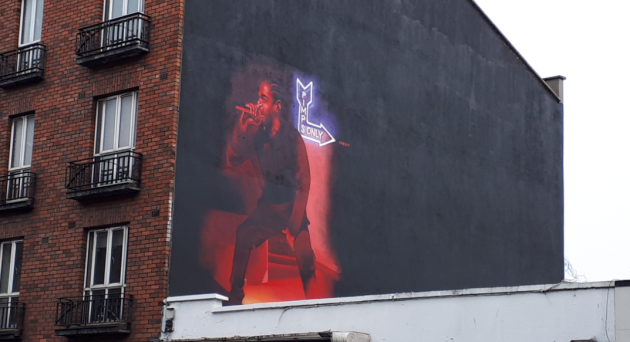 This deadly mural of Kendrick Lamar popped up on Aungier Street overnight