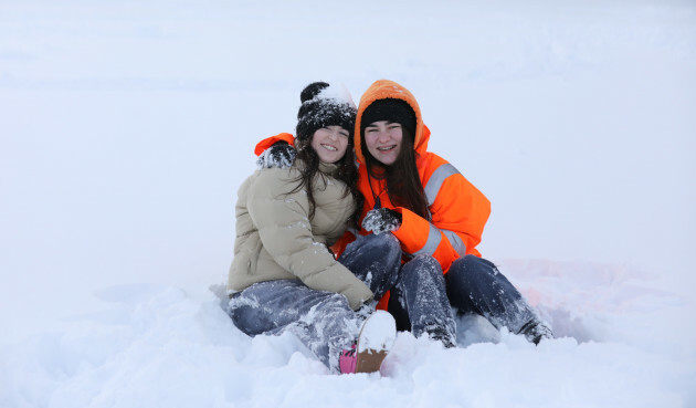 Pictures: A snowbound zoo, snowball fights, and stunning vistas - the ...