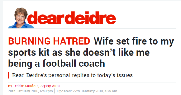 10 of the weirdest Dear Deidre problems ever shared · The Daily Edge