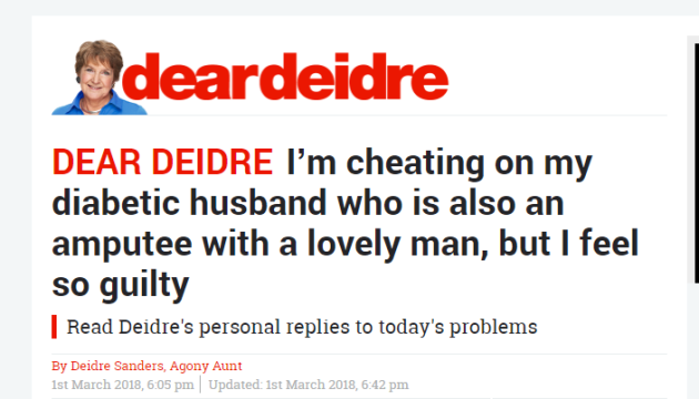 10 of the weirdest Dear Deidre problems ever shared · The Daily Edge