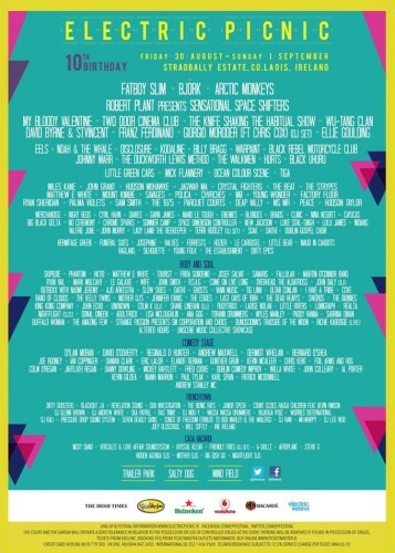 A look back at the changing Electric Picnic lineups over the past 14 years