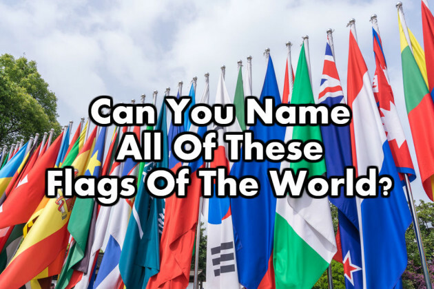 Can You Name All Of These Flags Of The World? · The Daily Edge