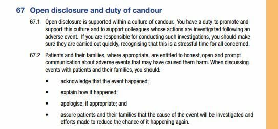 Explainer: What is open disclosure, and where does it fit in the smear ...