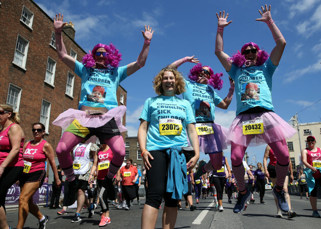 In Pictures: Tens of thousands turn out for Women's Mini Marathon