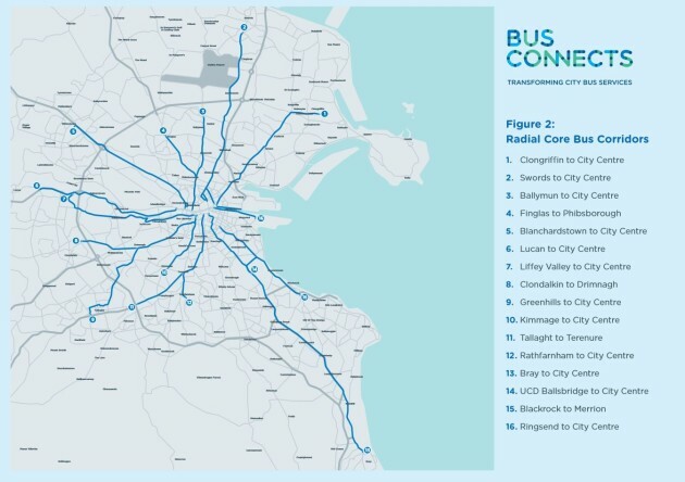 New Dublin bus corridor plan: Up to 200 front gardens impacted on some ...