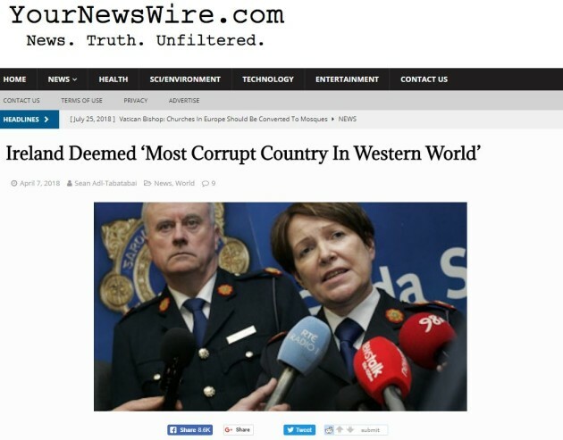 FactCheck: Is Ireland really the most corrupt nation in the western world?