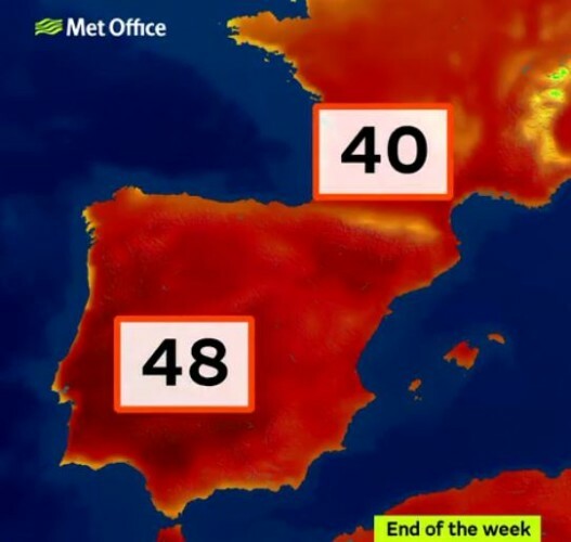 Temperatures in Spain and Portugal could top 48 degrees · TheJournal.ie