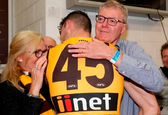 'I'm spent' - Conor Nash earns praise on winning AFL debut for Hawks