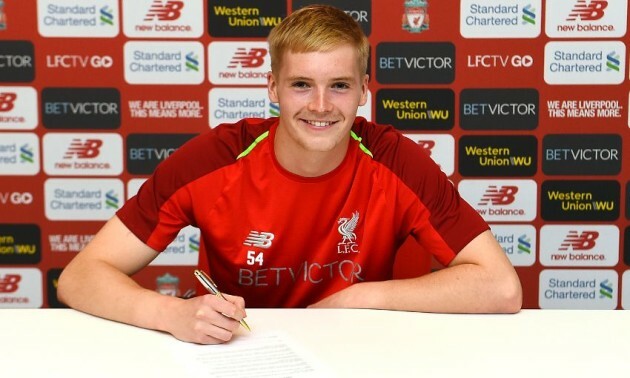 Highly-rated Irish goalkeeper rewarded with new Liverpool contract
