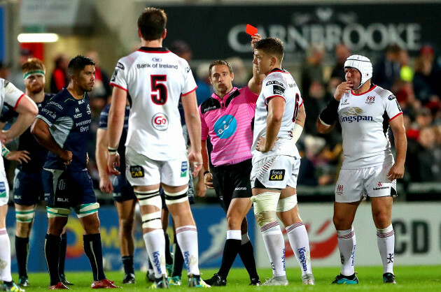 Ulster flanker gets four-week ban for in-air tackle he saw red for ...
