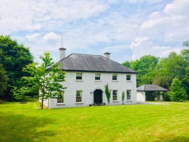 This Georgian-style Meath home sits in its own fairytale forest