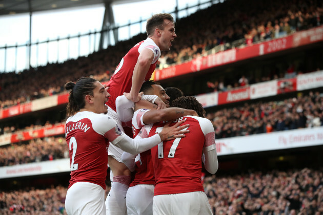 Second-half blitz sees Arsenal power past Spurs in six-goal North ...