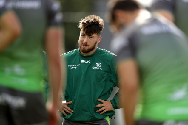 From back row to front row, Connacht's Tierney-Martin enjoying the journey