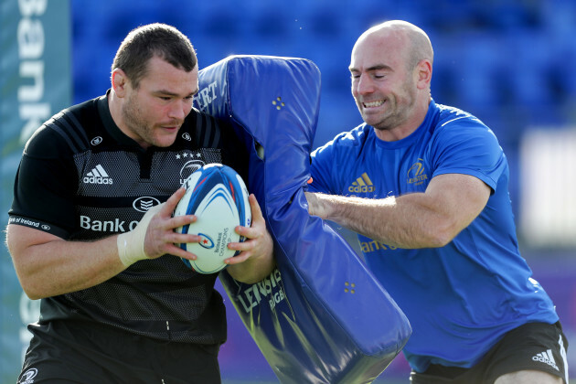 Hogan's contact skills pushing Leinster players forward while avoiding ...