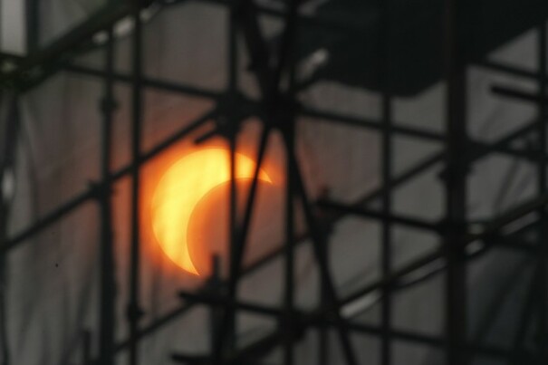 PHOTOS: Last night's annular eclipse as seen around the world
