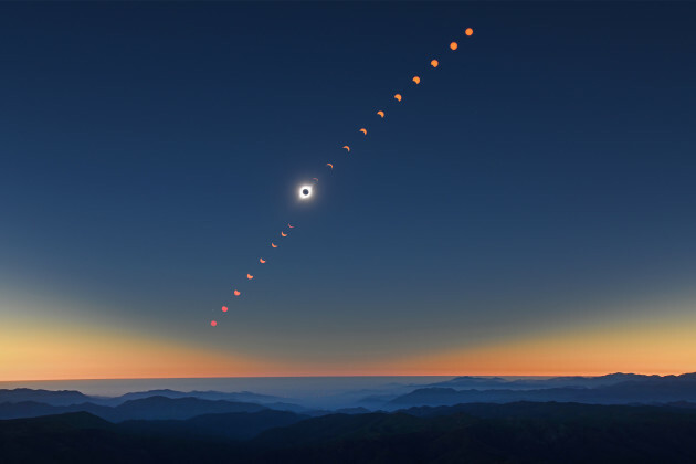 PHOTOS: Thousands turn out to watch rare total solar eclipse in South ...