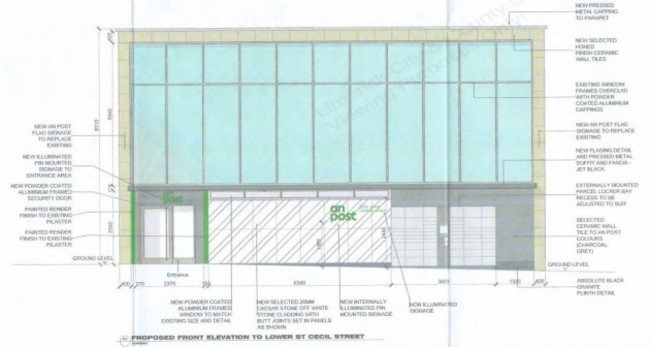 Limerick GPO's mosaic tiles and façade will be removed despite people's ...