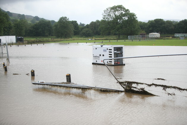 Bridge collapses in England as areas are hit by severe flooding