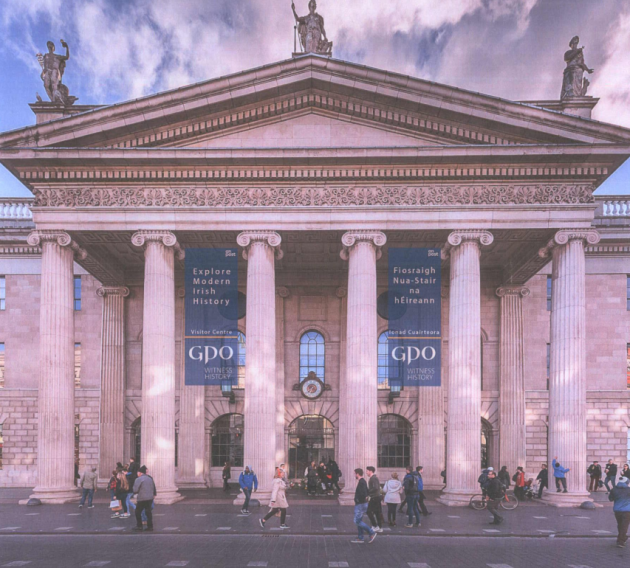 An Post has been given approval to hang advertising banners on the ...