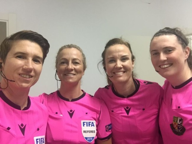 All-Irish officiating team take charge of historic Euro 2021 qualifier ...