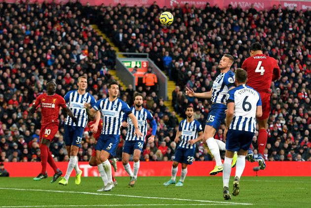 As it happened: Liverpool v Brighton and Hove Albion, Premier League