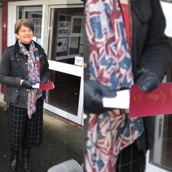FactCheck: Did Arlene Foster bring an Irish passport to the polling ...